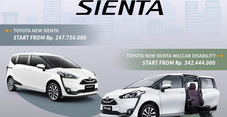 Ini Dia Harga Toyota All New Sienta – Nusa Toyota News