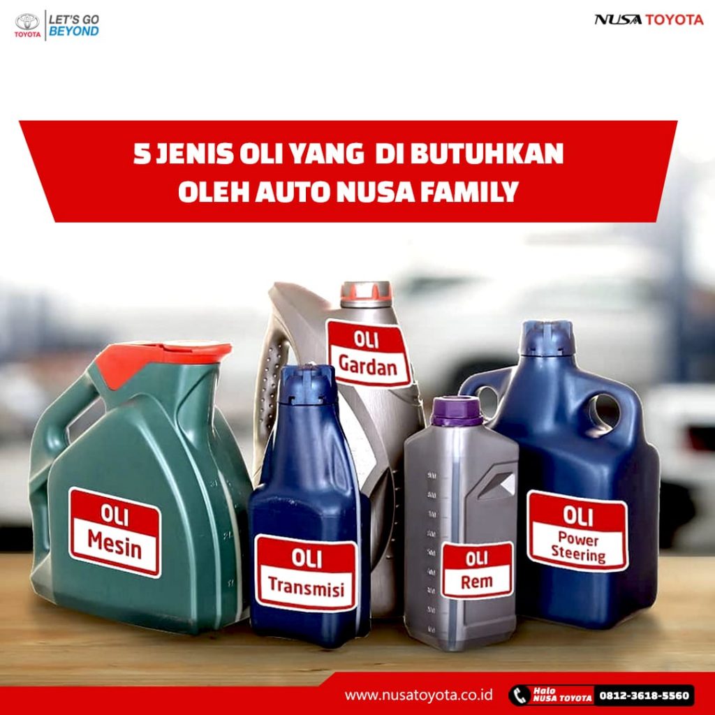 Pengguna Mobil Toyota Wajib Tahu Kegunaan Lima Jenis Oli Ini! – Nusa ...