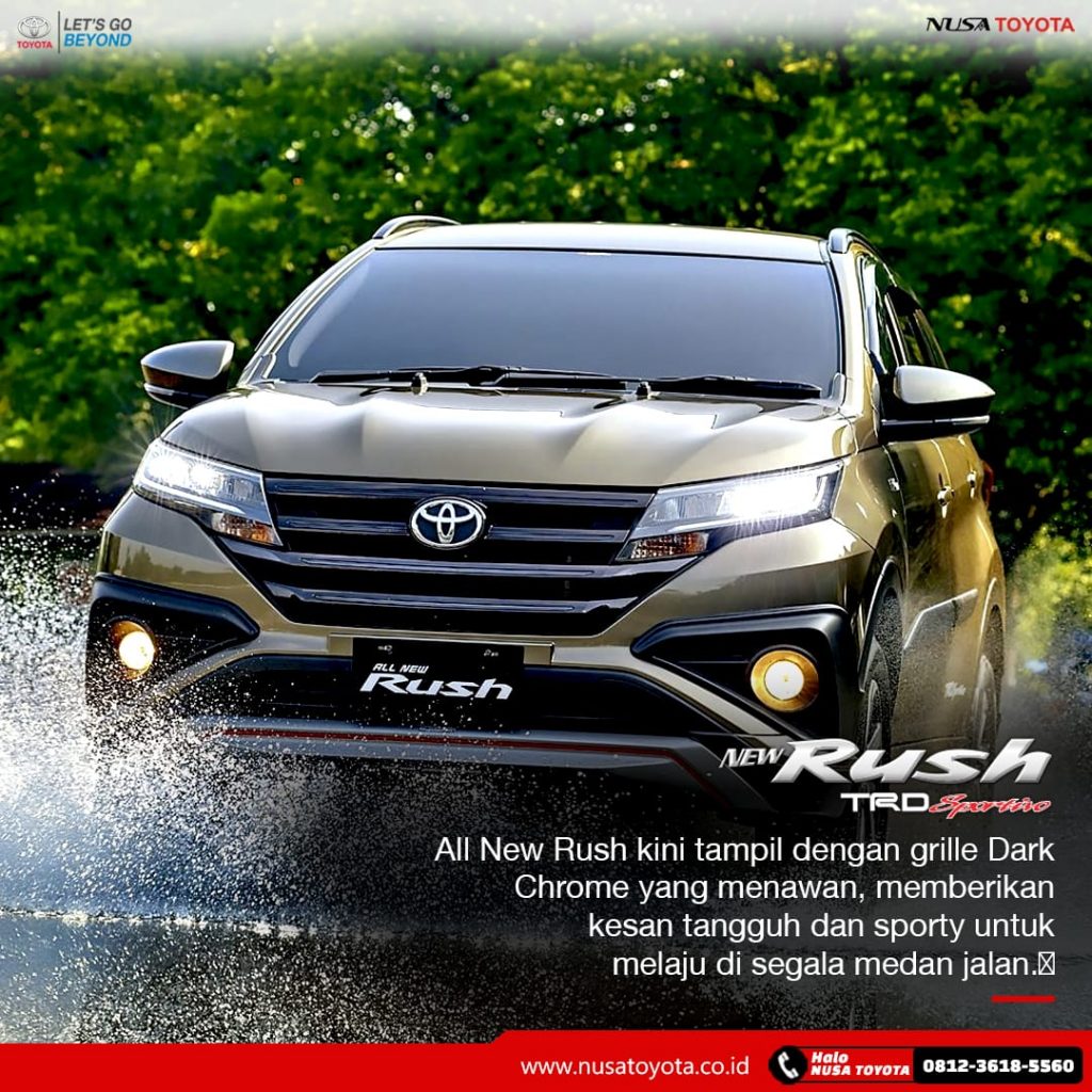 All New Rush, Makin Gahar dengan Tampilan Grille yang Baru – Nusa ...
