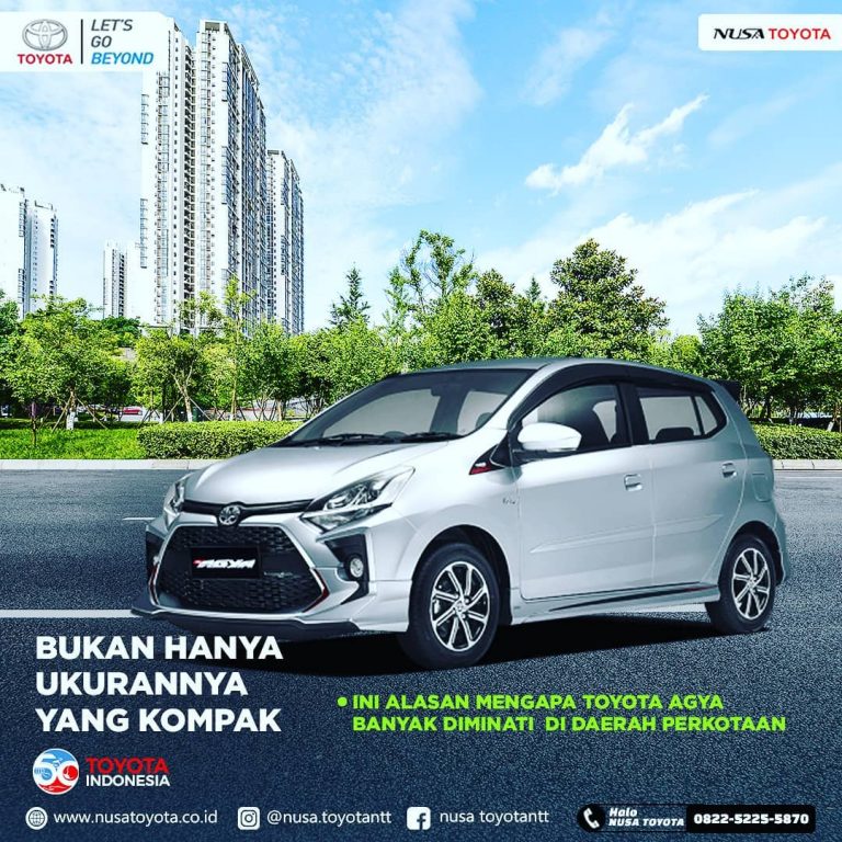 Toyota New Agya, Si Kecil Lincah nan Gesit! – Nusa Toyota News
