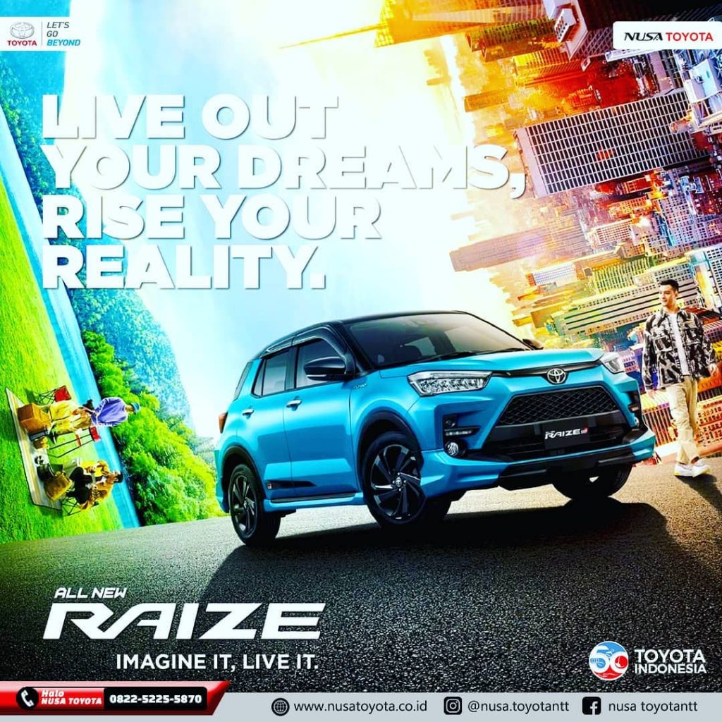 Toyota Raize Resmi Mengaspal di Indonesia – Nusa Toyota News