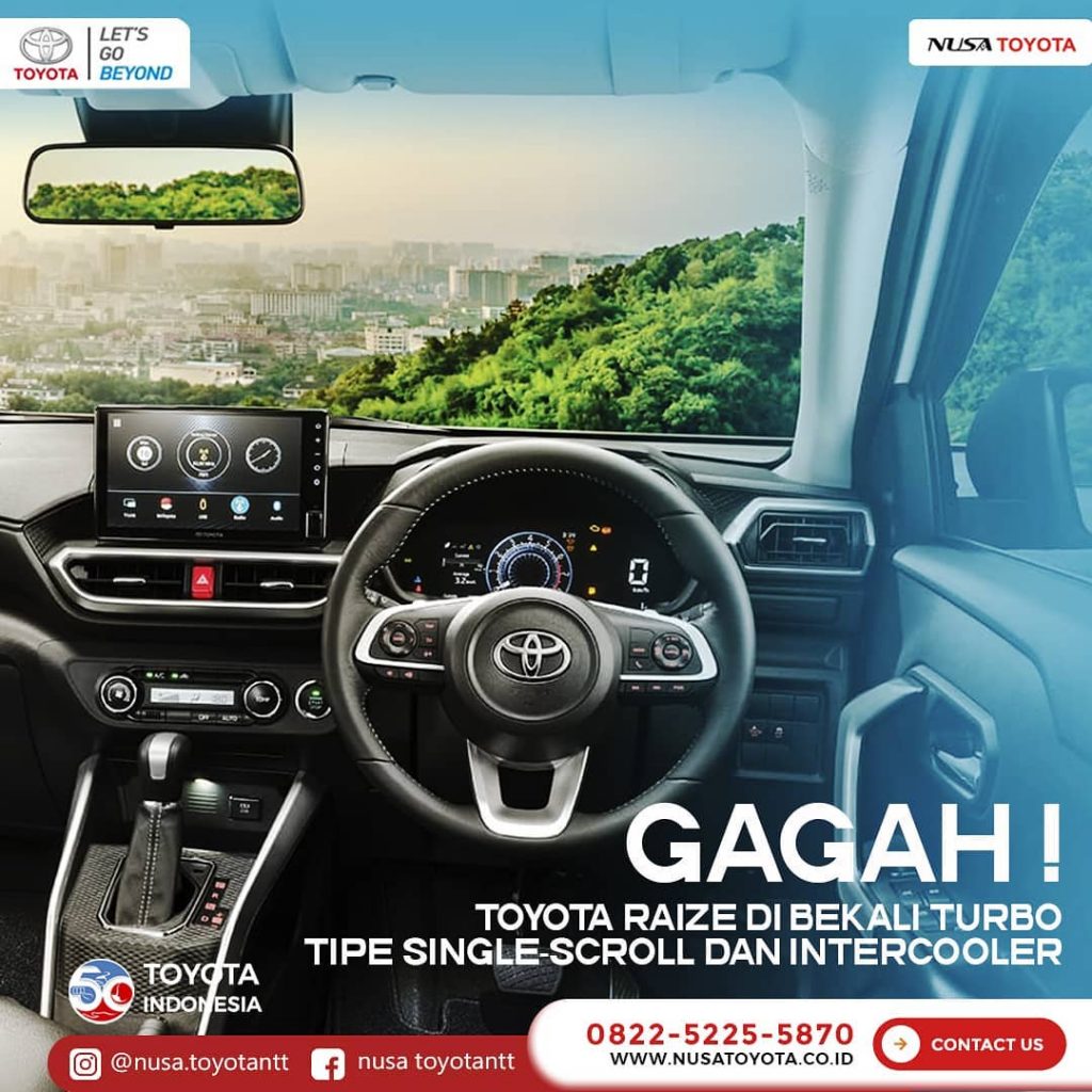 Dibekali Mesin Turbo, Toyota Raize Jadi Jagoan Baru di Jalanan! – Nusa ...