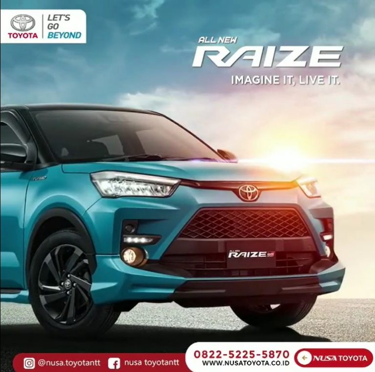 Nikmati Kenyamanan Berkendara Bersama Toyota Raize – Nusa Toyota News