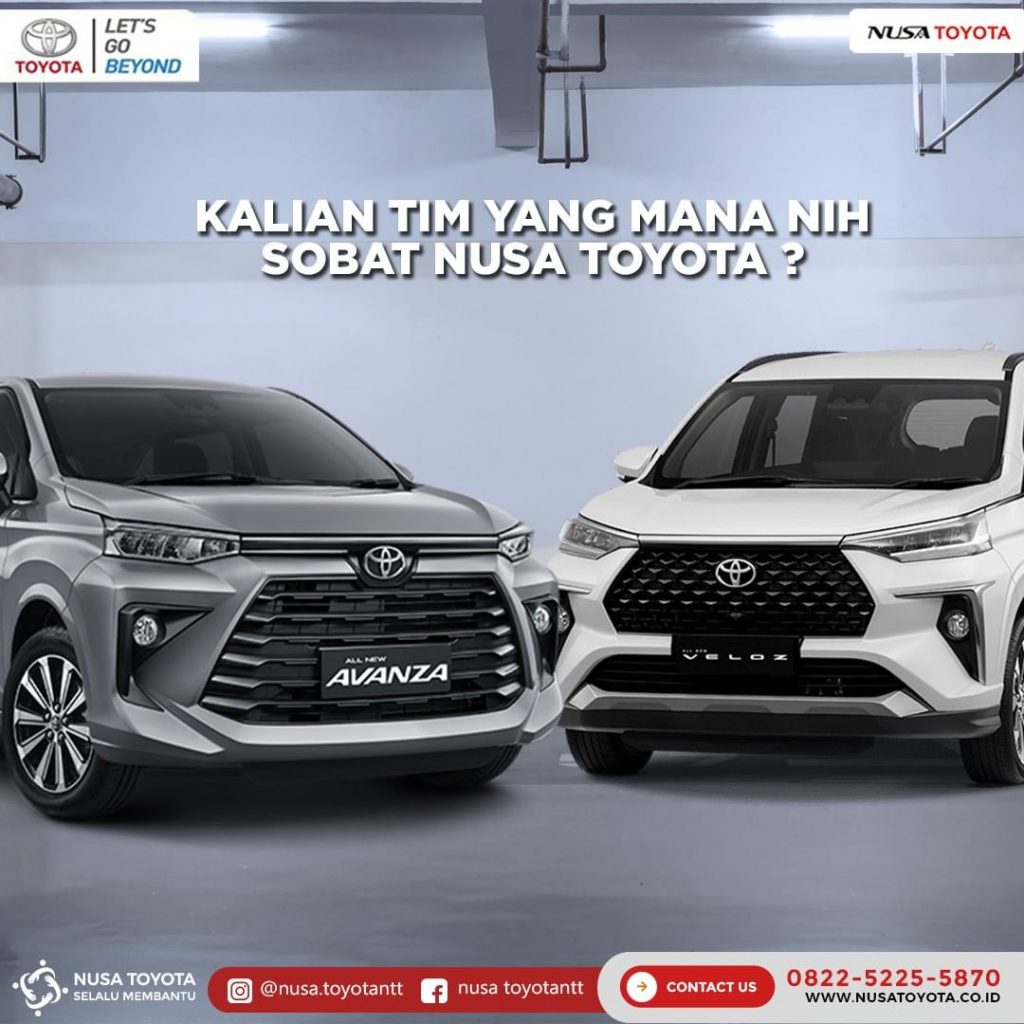 Dapatkan Promo Menarik All New Avanza dan All New Veloz di Nusa Toyota! – Nusa Toyota News