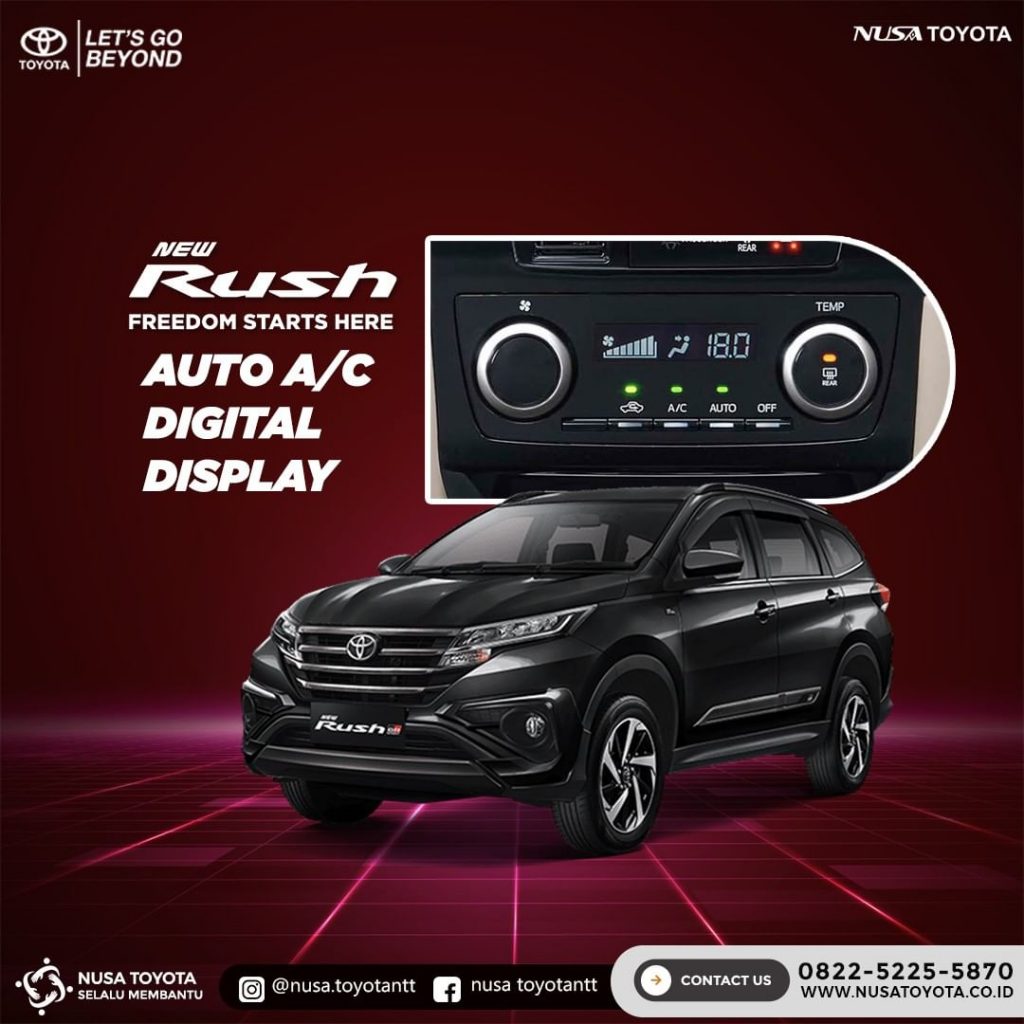 Hadir Dengan Fitur AC Digital, Atur Suhu Kabin Makin Mudah di Toyota ...