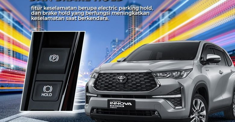 Gak Perlu Tarik-Tarik Tuas! Innova Zenix Hadir dengan Rem Parkir ...