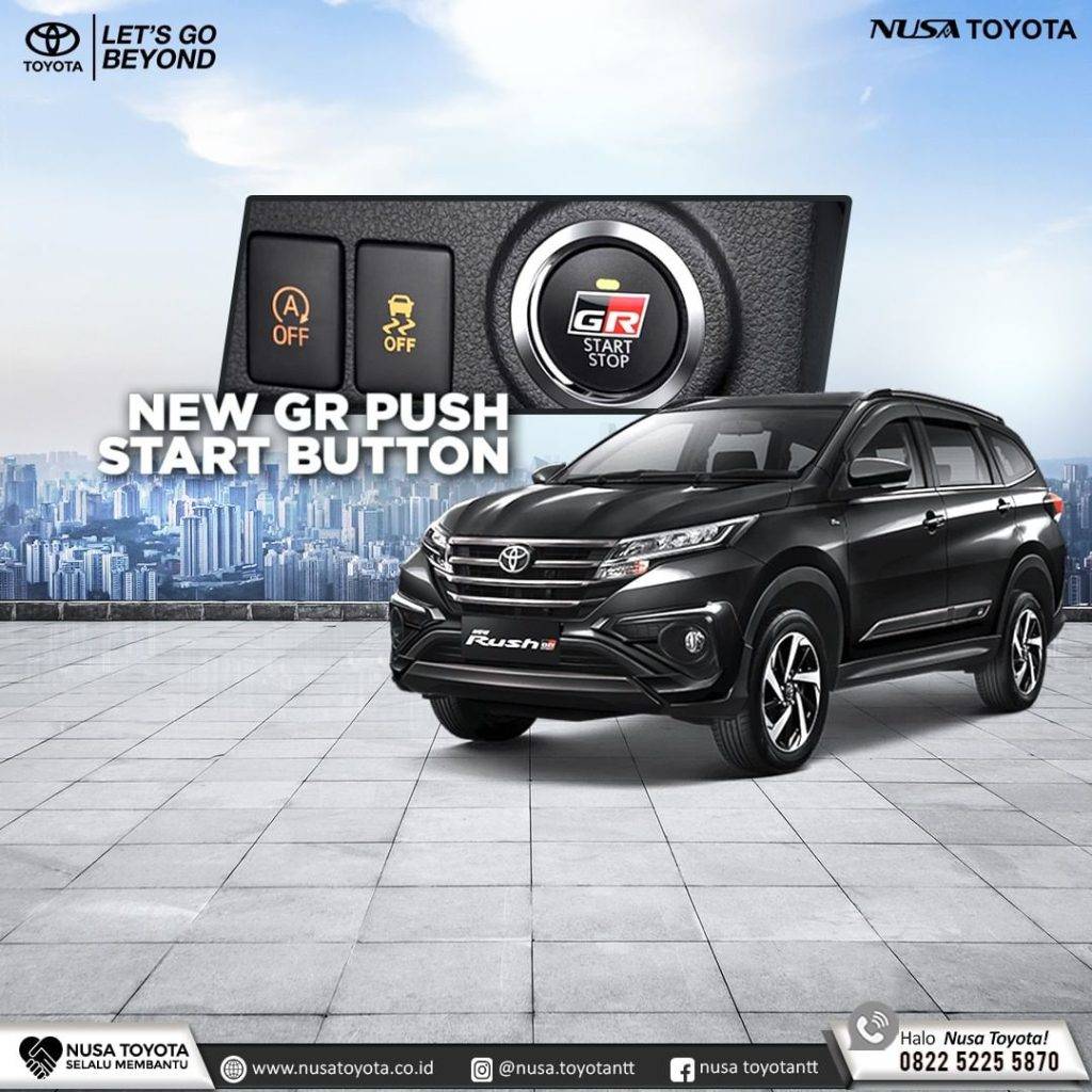 Toyota Rush GR Sport Telah Dilengkapi Fitur Push Start Button – Nusa ...