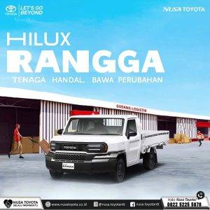 Resmi Mengaspal di Indonesia, Dapatkan Hilux Rangga di Nusa Toyota ...