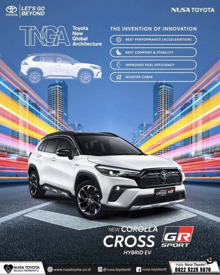 Mengenal TNGA, Platform Inovatif di Toyota Corolla Cross – Nusa Toyota News